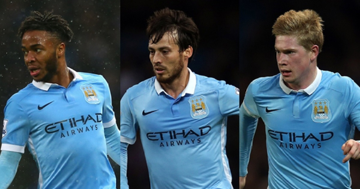 [EPL 15R] 스털링-실바-데브루잉 출격, 맨시티 스토크전 선발 확정
