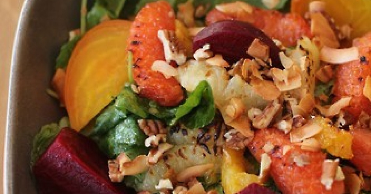 Food Christmas Roasted Beet Salad