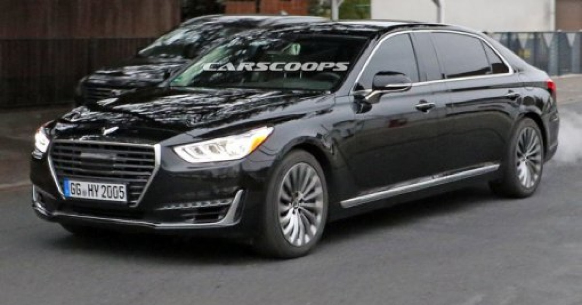 제네시스 EQ900 리무진, 에쿠스 엠블럼 그대로 유지하나?