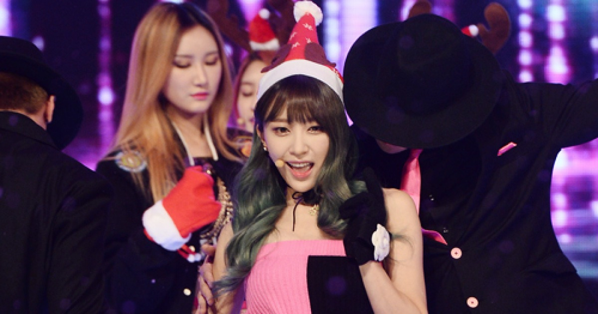 EXID 하니 '거침없는 나쁜손' [MBN포토]