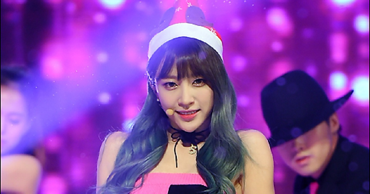 [MD포토] EXID 하니, '핫핑크로 섹시하게'