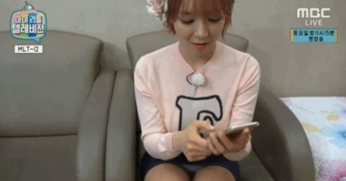 '불꽃' AOA 초아, 생방송 도중 속옷 노출? 모르모트 PD의 재빠른 대처 '눈길'