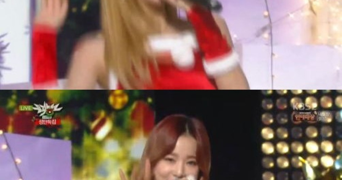 '뮤직뱅크' EXID, 바라보기만 해도해피 바이러스 '폭발'