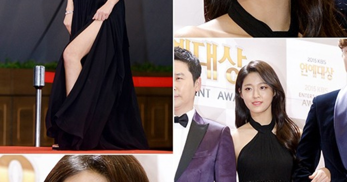 [T포토-Lab] 설현 '트임이 아찔~ 명불허전 드레스 여신'(KBS 연예대상)