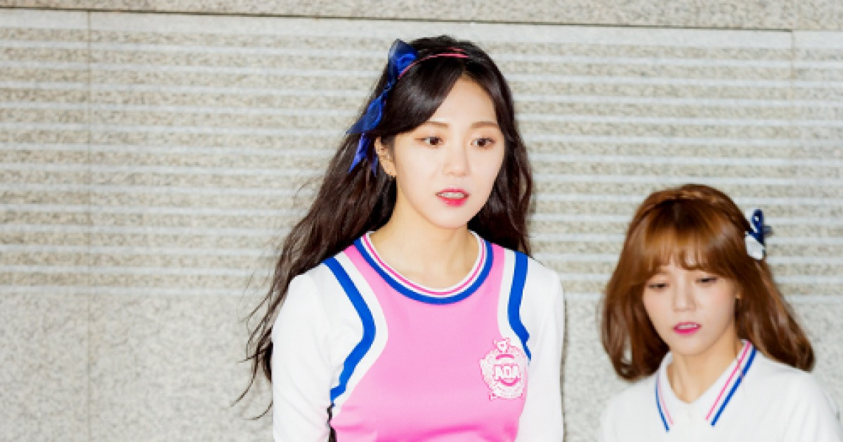 [bnt포토] AOA 민아 '살짝'(sbs가요대전)