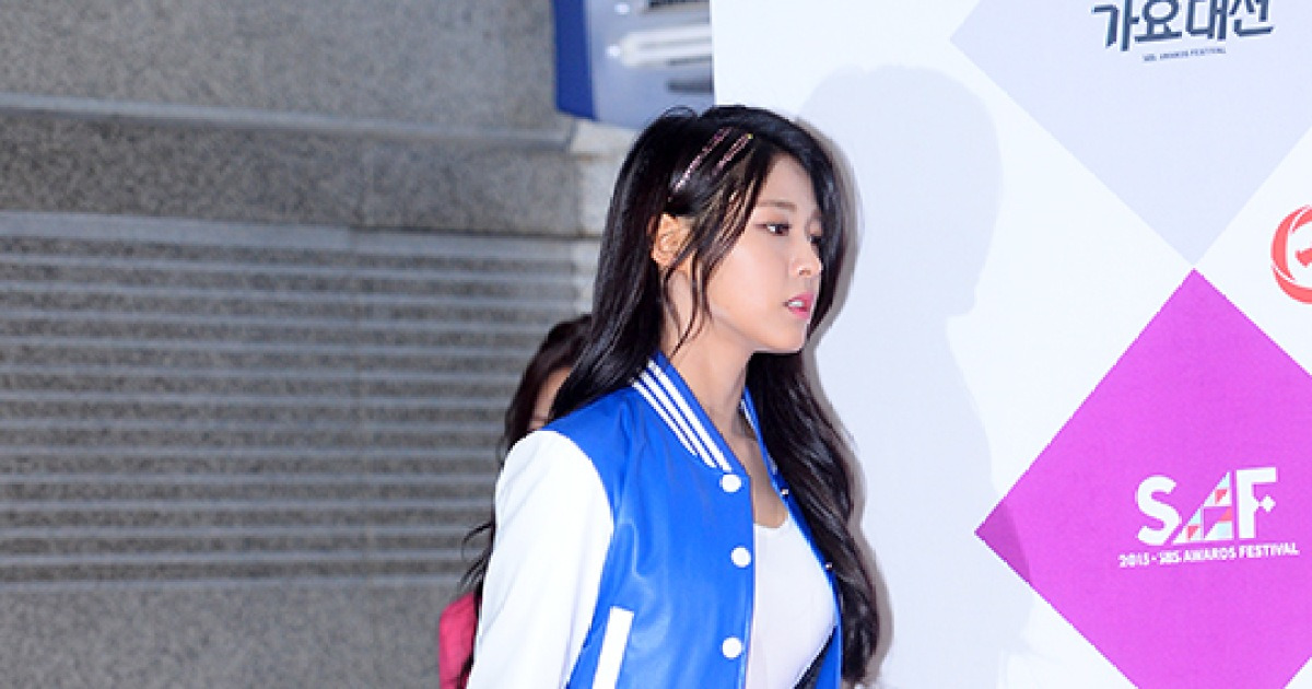 [TD포토] AOA 설현 '오늘은 테니스스커트로 섹시미 업' (가요대전)