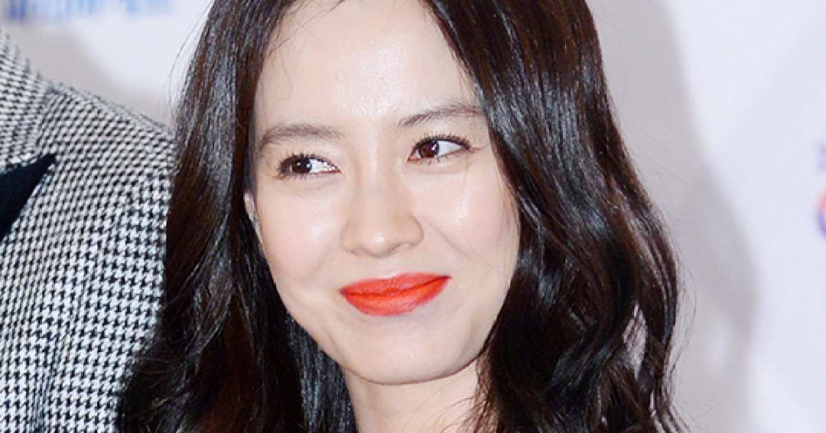 [TD포토] 송지효 '섹시한 레드립' (SBS 연예대상)