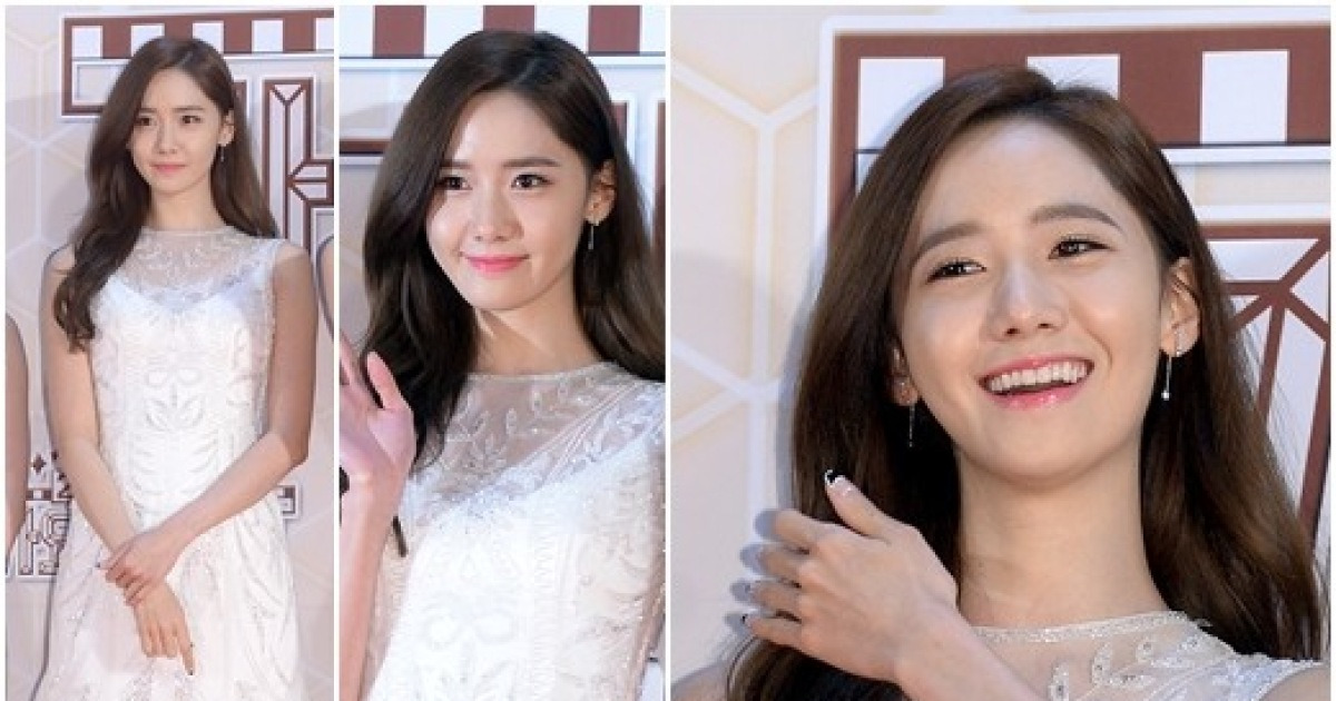 [T포토-Lab] 윤아 '넋놓고 바라보는 실물 미모'(KBS 가요대축제)