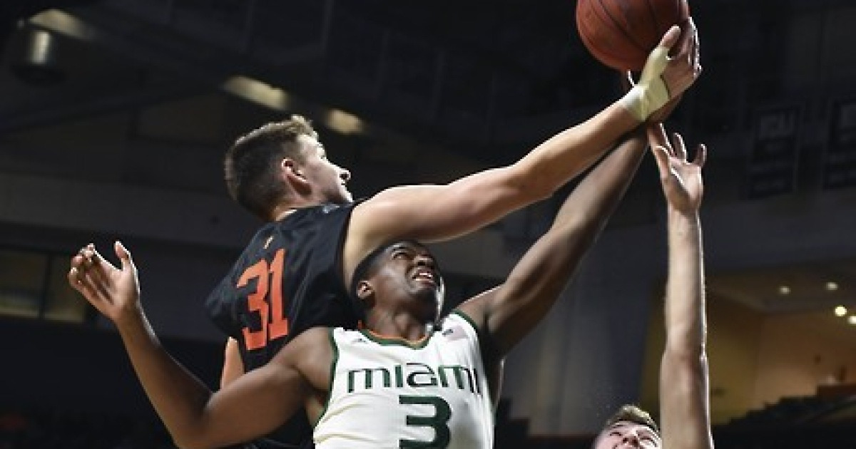 APTOPIX Princeton Miami Basketball