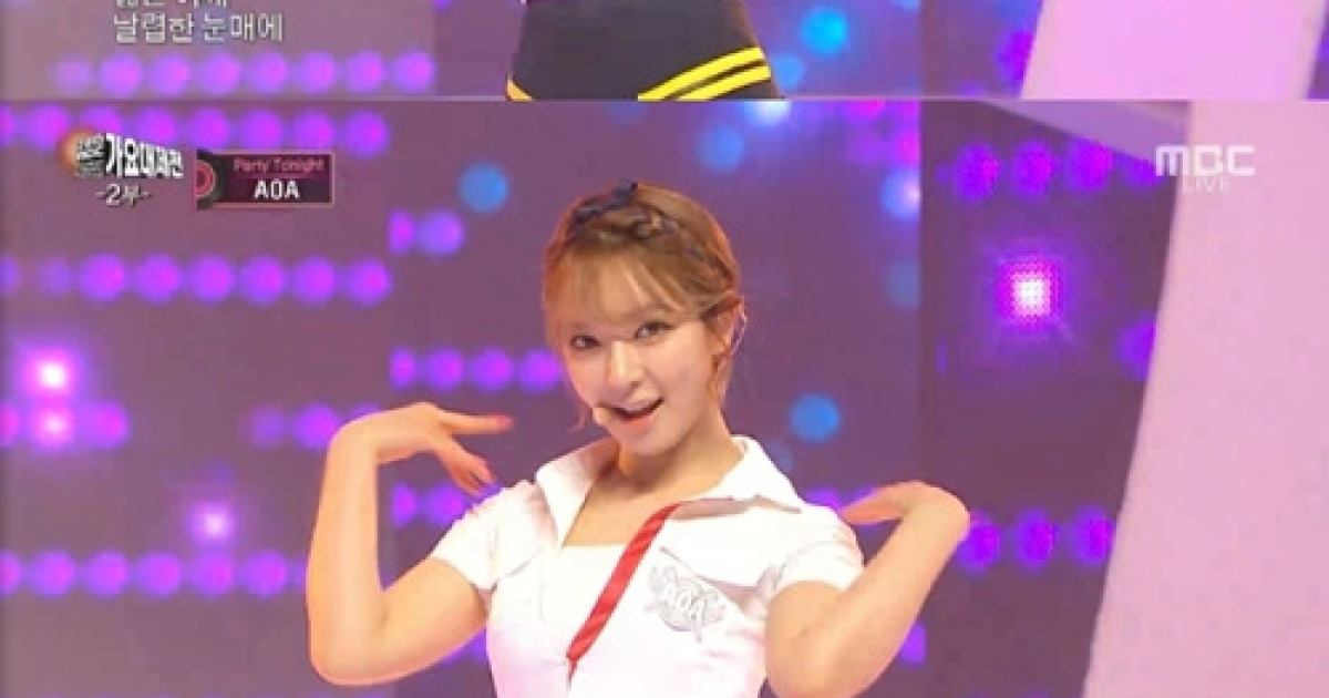 AOA 초아vs설현, 미모가 너무해[MBC가요대제전]