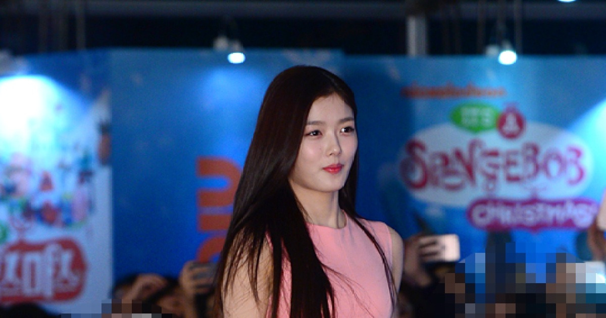 [TD포토] 김유정 '오늘은 핑크 여신' (SBS 연기대상)