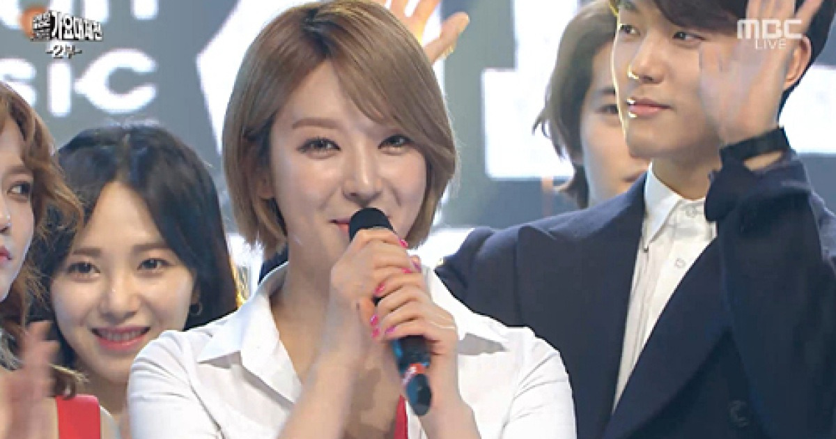 AOA 설현 "큰 사랑 감사..2016년도 열심히" [MBC가요대제전]