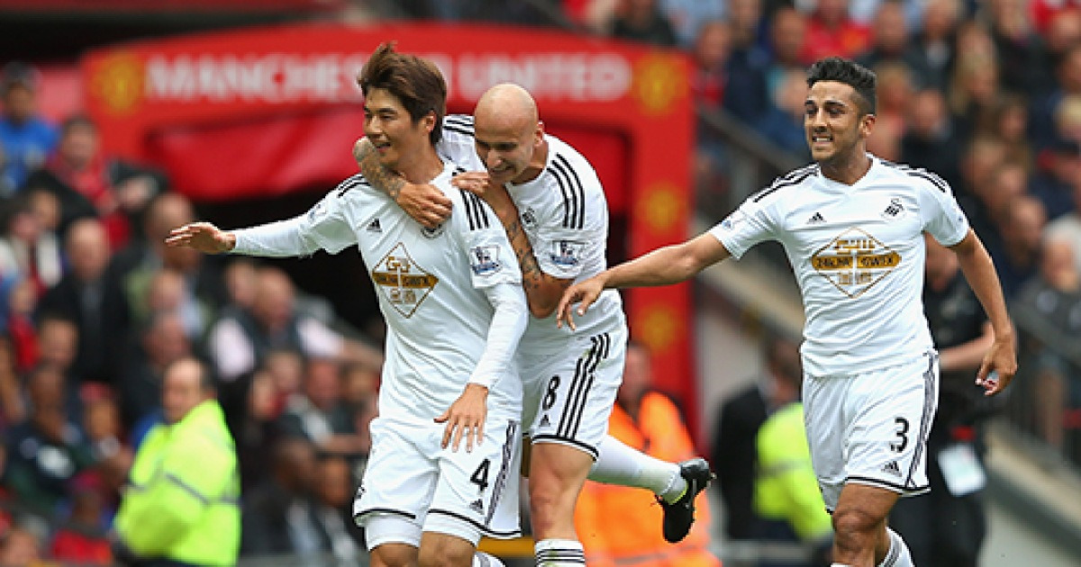 [EPL 20R] '맨유 킬러' 기성용, 선발 출전 확정..'2호골 도전'