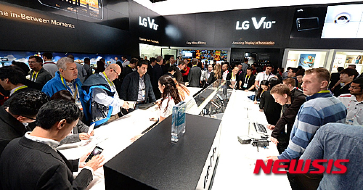 관심이 집중된 CES2016 LG전시장