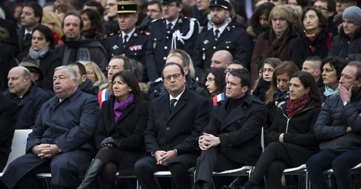 FRANCE TERROR ATTACKS CEREMONY