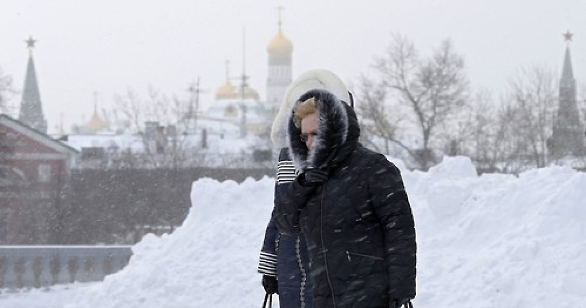 RUSSIA WEATHER SNOWFALL