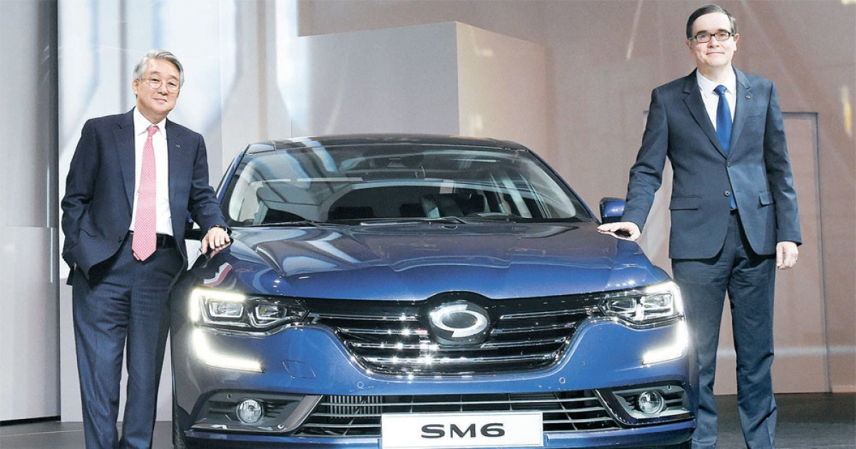 SM5 → SM7 → SM6 .. 르노삼성 12년 만에 신차