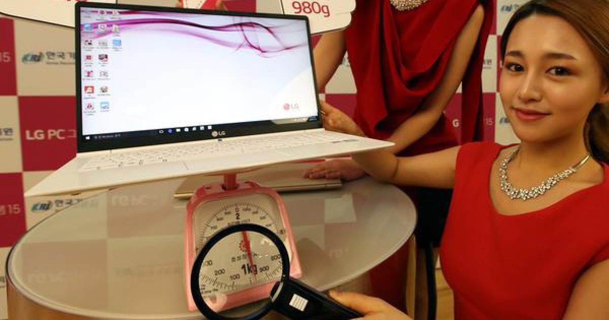 LG Elec unveils "Gram 15," world's lightest 15-inch notebook