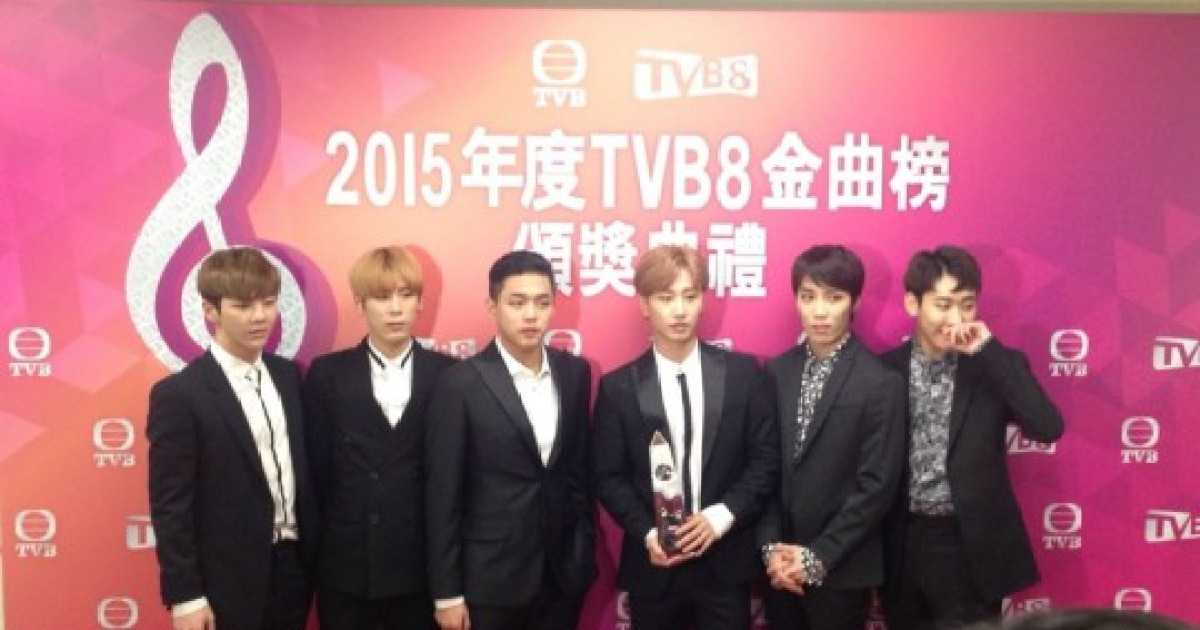 엔소닉, '2015 TVB8 금곡장' 베스트 노래상 수상 '한국 가수 유일'