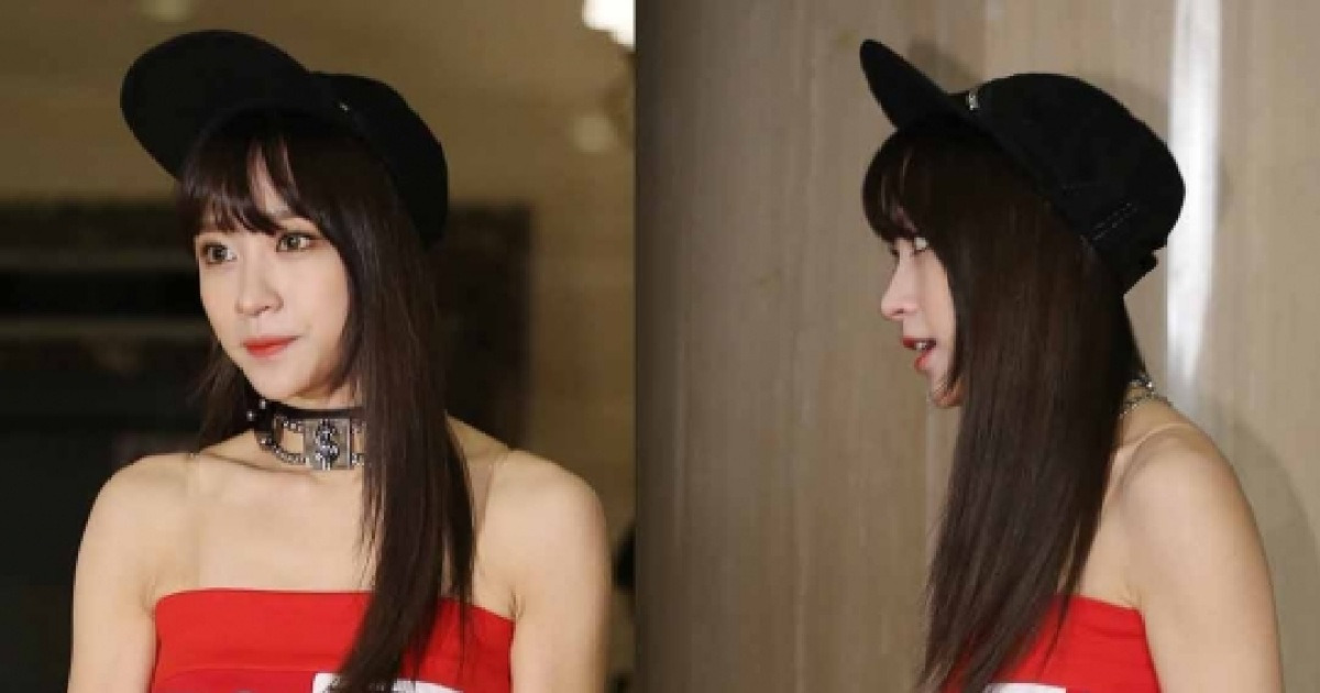 [동아포토]EXID 하니, 명품 각선미 시선 강탈.. 김준수가 반한 그녀 (골든디스크)