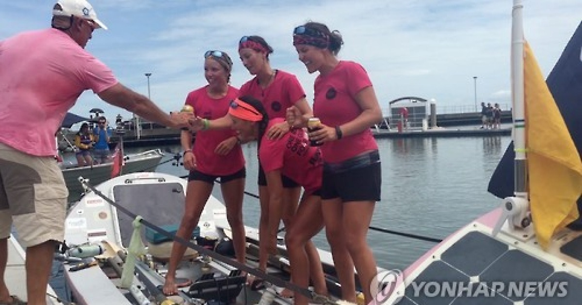 AUSTRALIA BRITISH ROWERS PACIFIC CROSSING