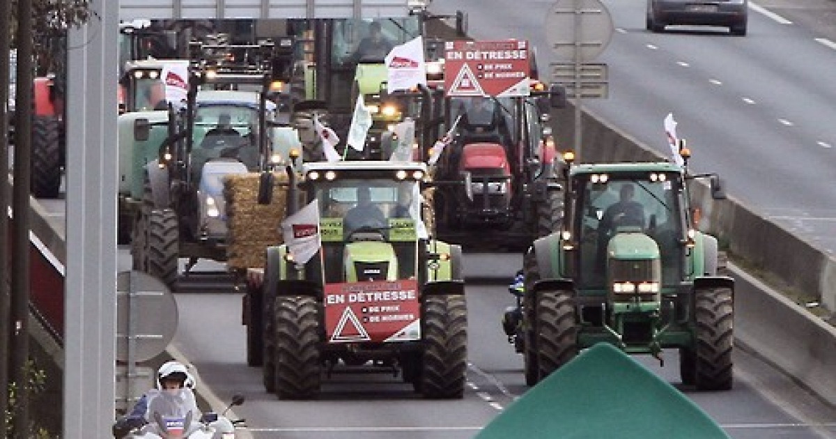 FRANCE FARMERS PROTEST