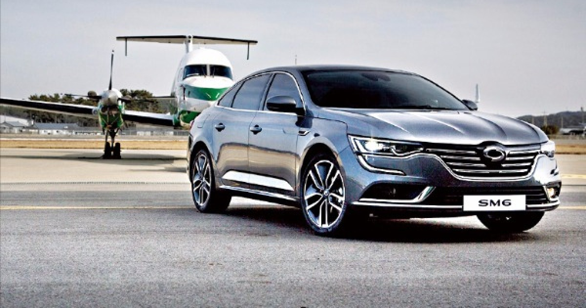 르노삼성자동차 SM6, 전화·내비·음악 감상 "터치하세요"