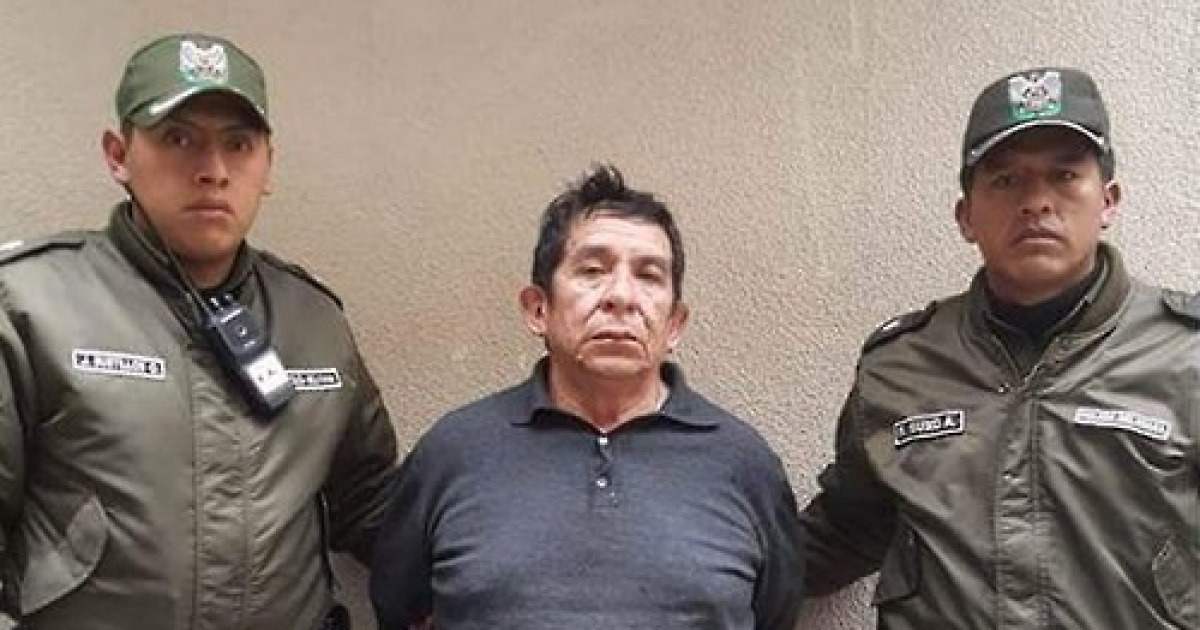 BOLIVIA CRIME PARAMILITARY ARREST