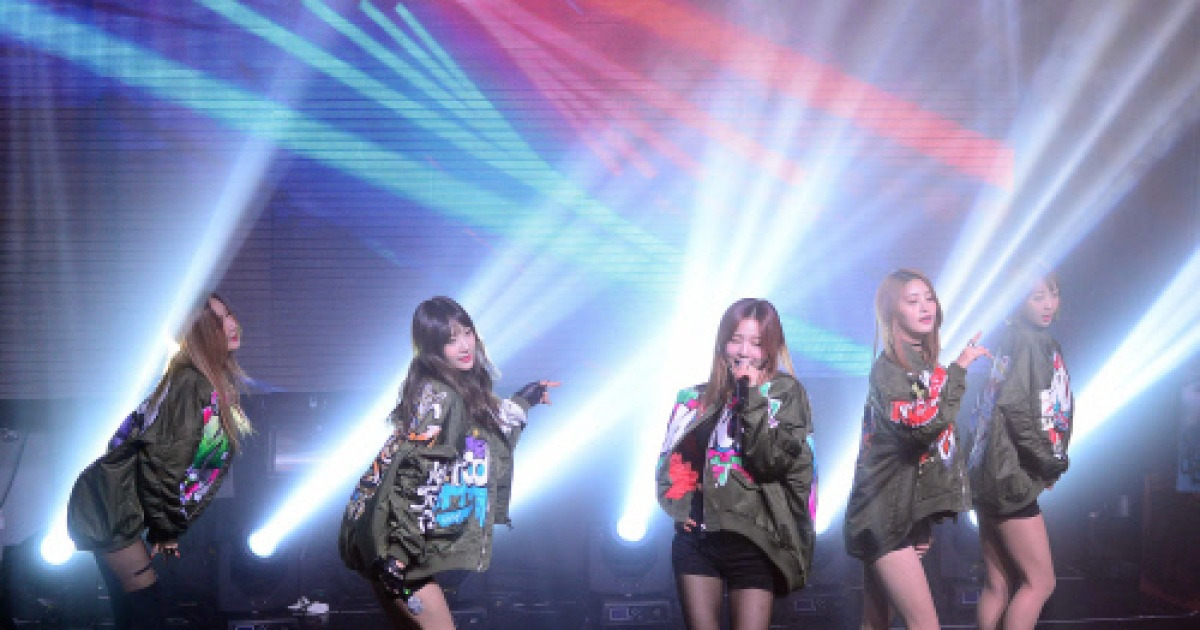 [SS포토]데뷔후 첫 콘서트 갖는 EXID, "멋지게 할께요"