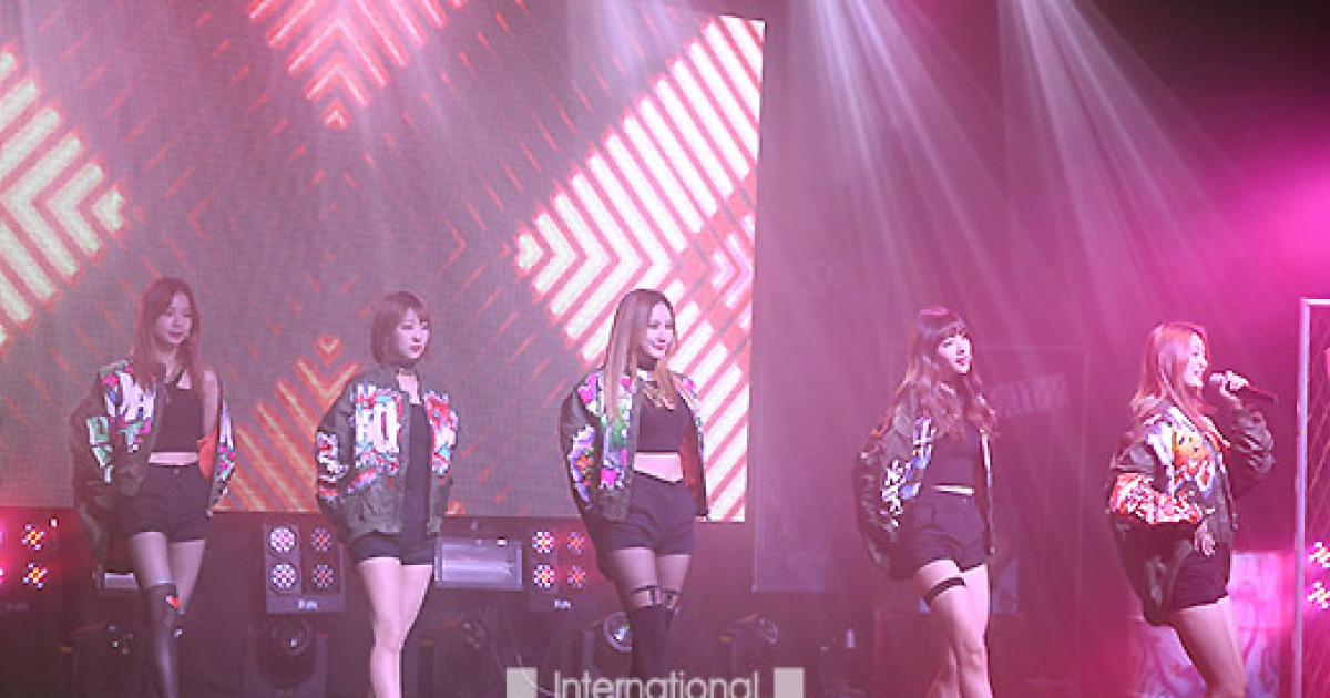 [bnt포토] EXID, 밸런타인데이 맞아 미니콘서트 개최