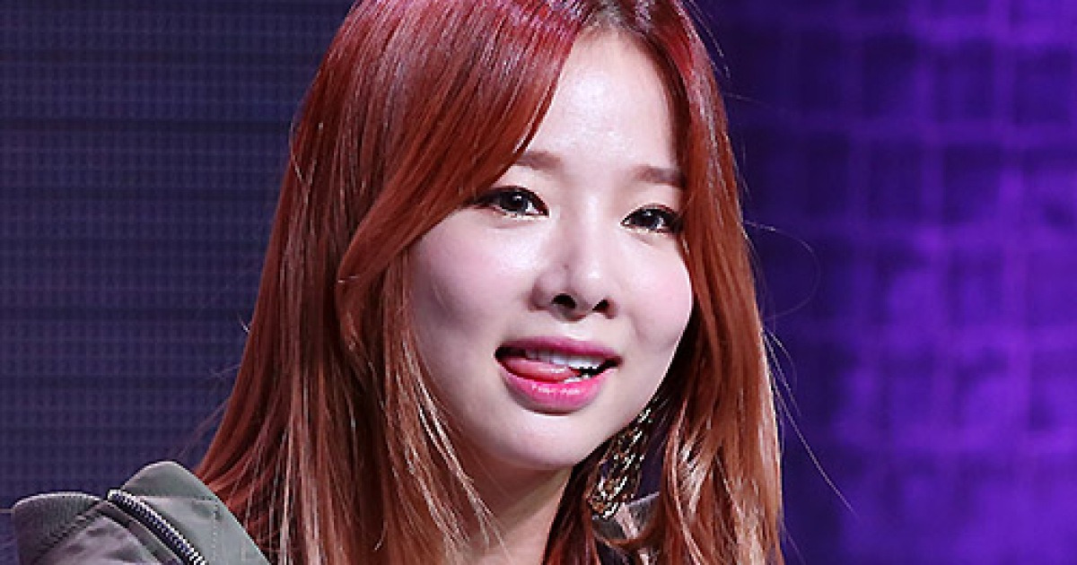 [bnt포토] EXID 솔지, 귀여운 '혀 빼꼼~'