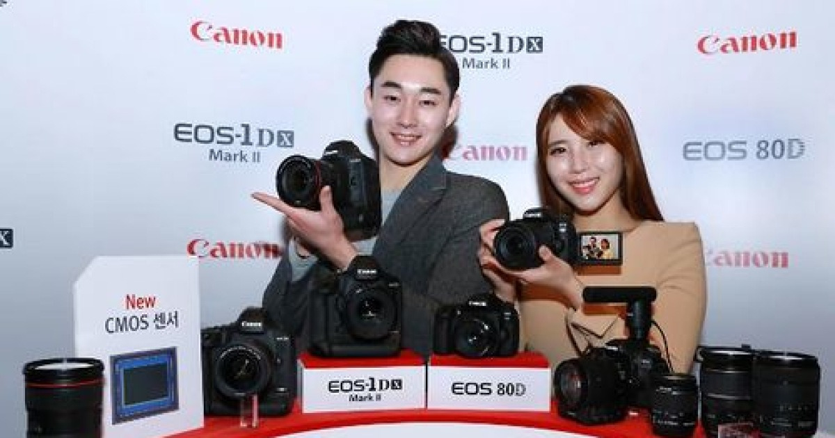 캐논, DSLR 신제품 EOS-ID X Ⅱ·EOS 80D 공개