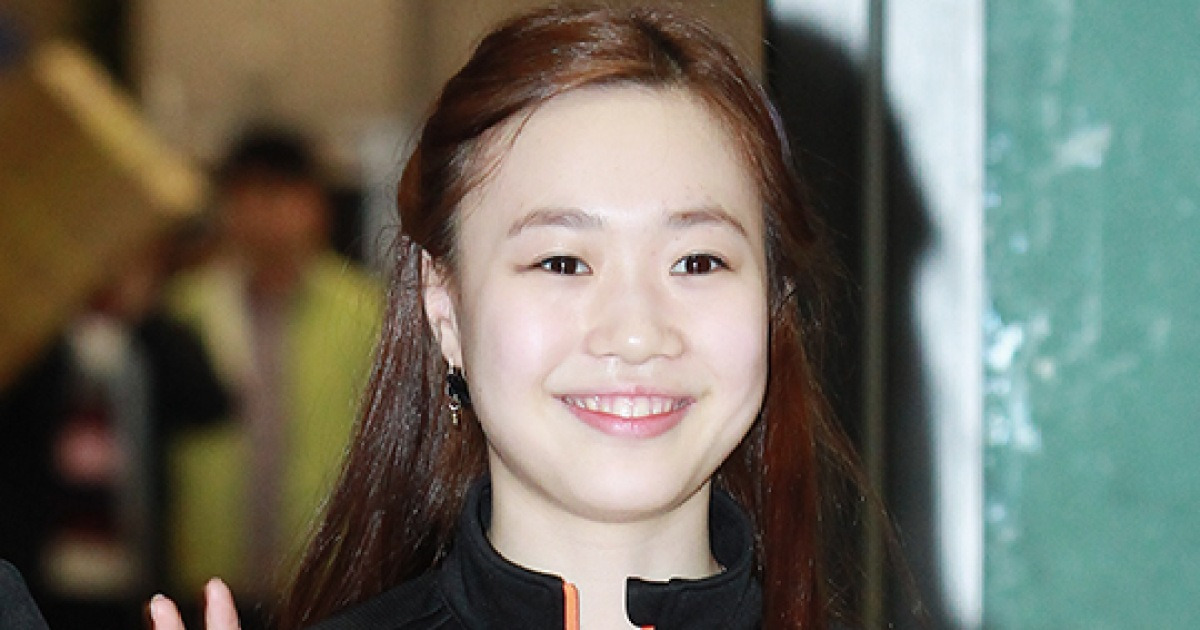 [포토엔]피겨 박소연 4대륙선수권 4위 기록 영광스러운 입국