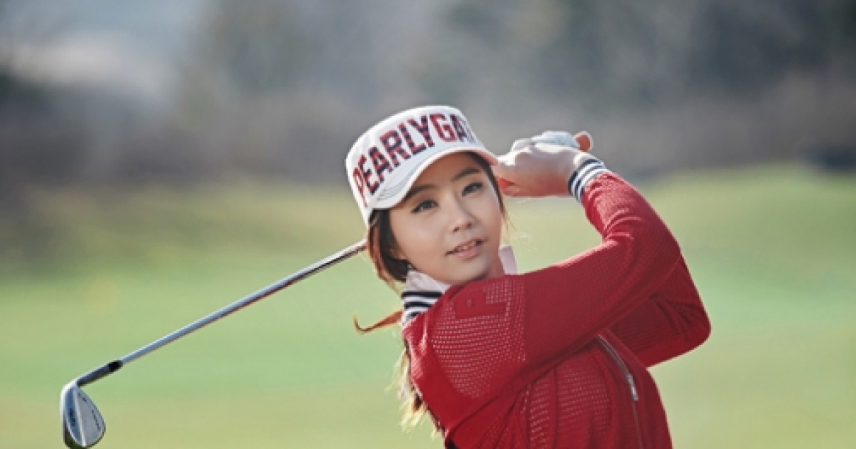 [KLPGA홍보모델사진] 양수진에게 원더걸스 소희가 보인다?