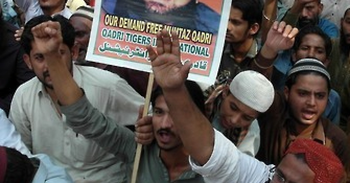 PAKISTAN MUMTAZ QADRI EXECUTION