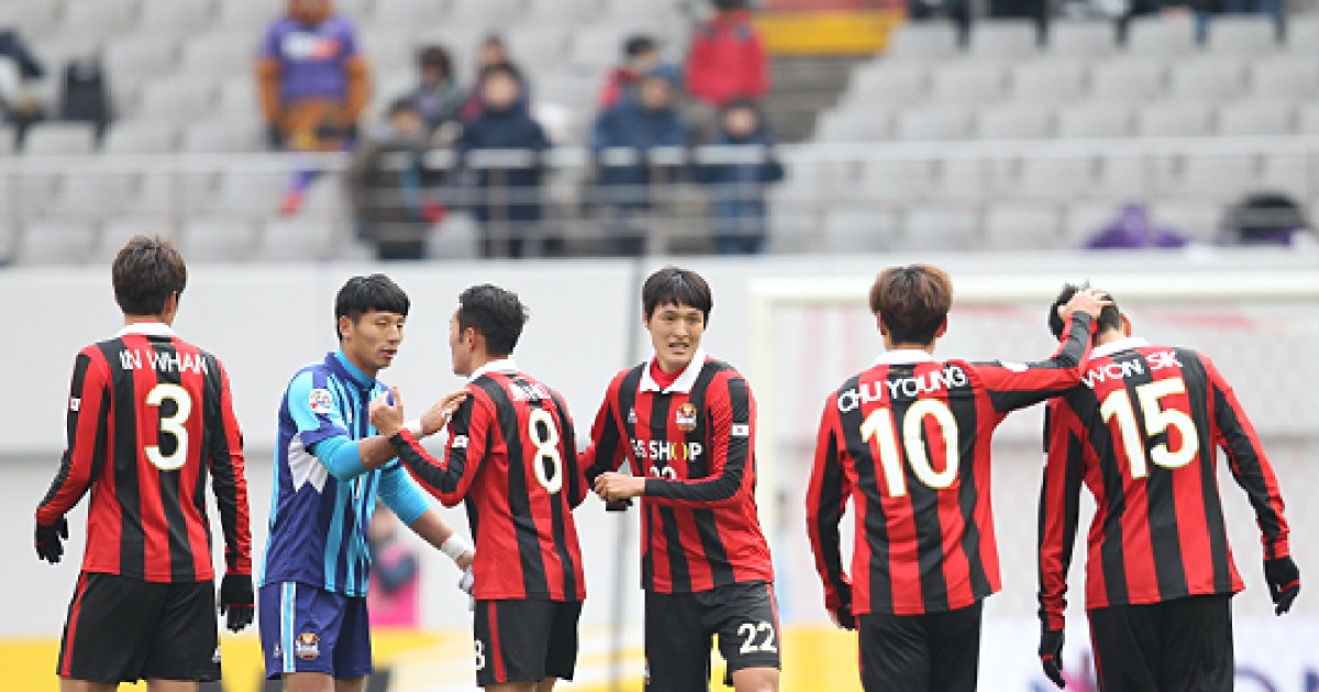 [b11포토] FC서울, '정말 좋은 경기였어'