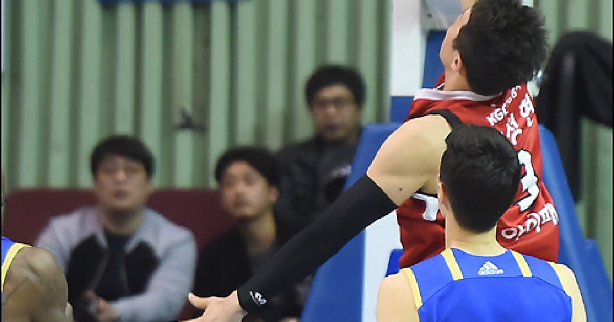 [MD포토] 이정현, 'KGC 4강 이끈 위닝샷'