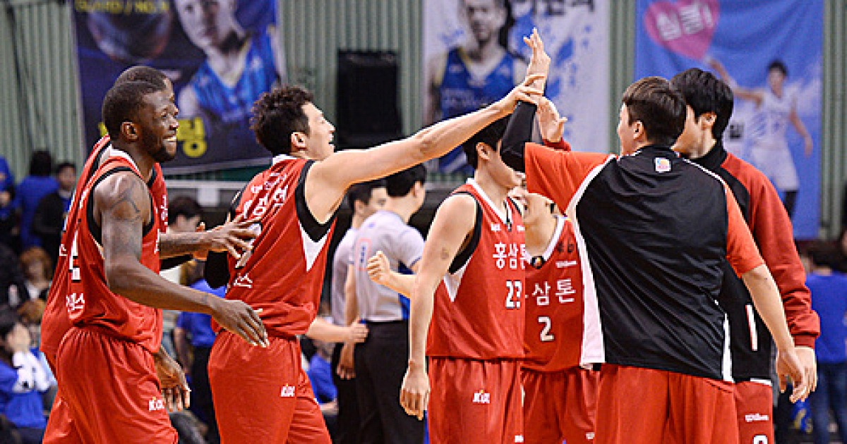 안양 KGC 4강 진출의 기쁨