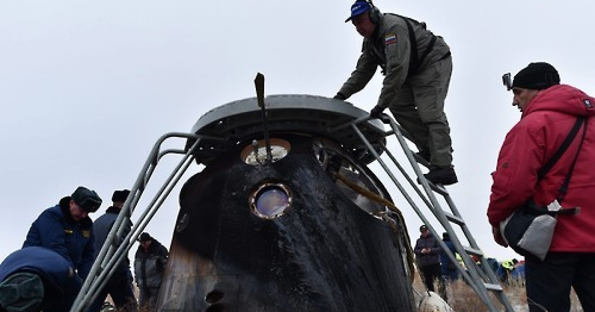 KAZAKHSTAN SPACE LANDING