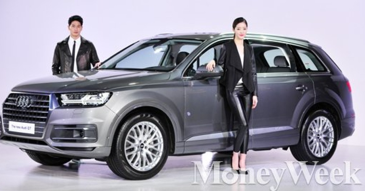 [MW사진] 국내 첫선 '뉴 아우디 Q7'