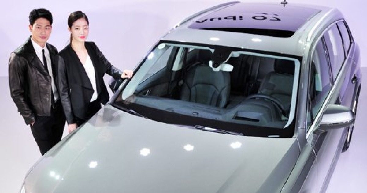 [MW사진] 세단 같은 SUV '뉴 아우디 Q7'