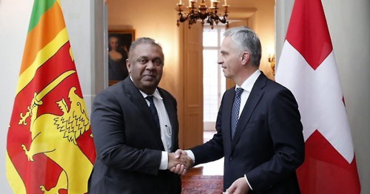 SWITZERLAND SRI LANKA DIPLOMACY
