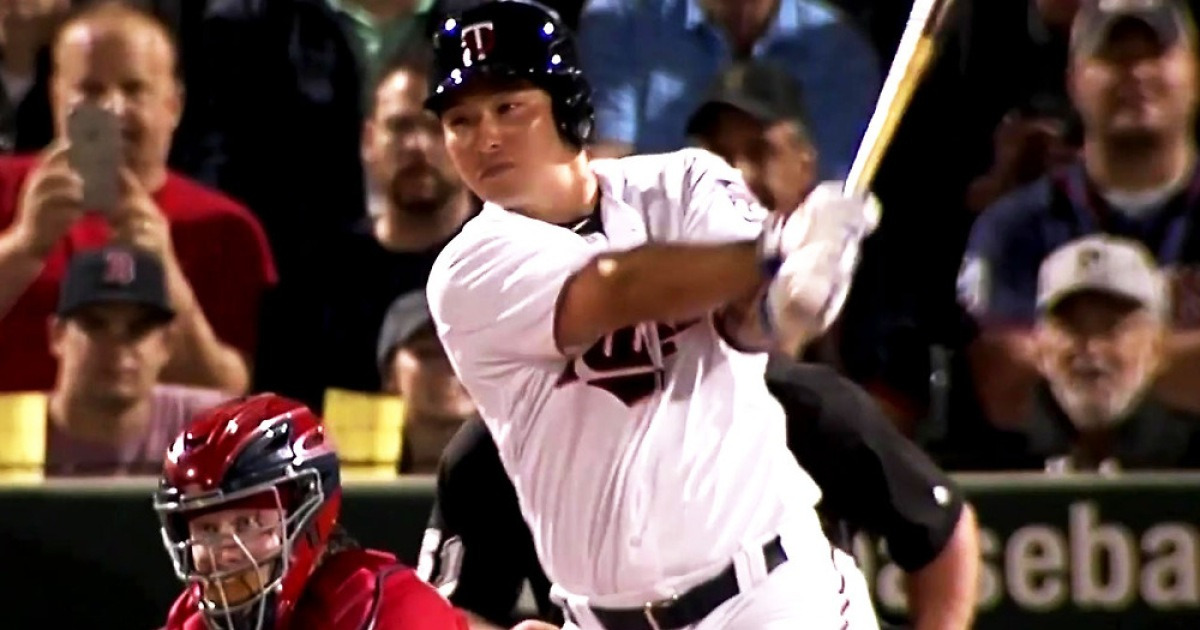 박병호, MLB 시범경기 첫 안타·타점..초구 노렸다