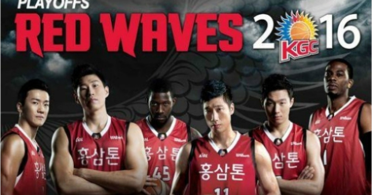 KGC '붉은 물결' PO 응원, 4강에도 계속된다