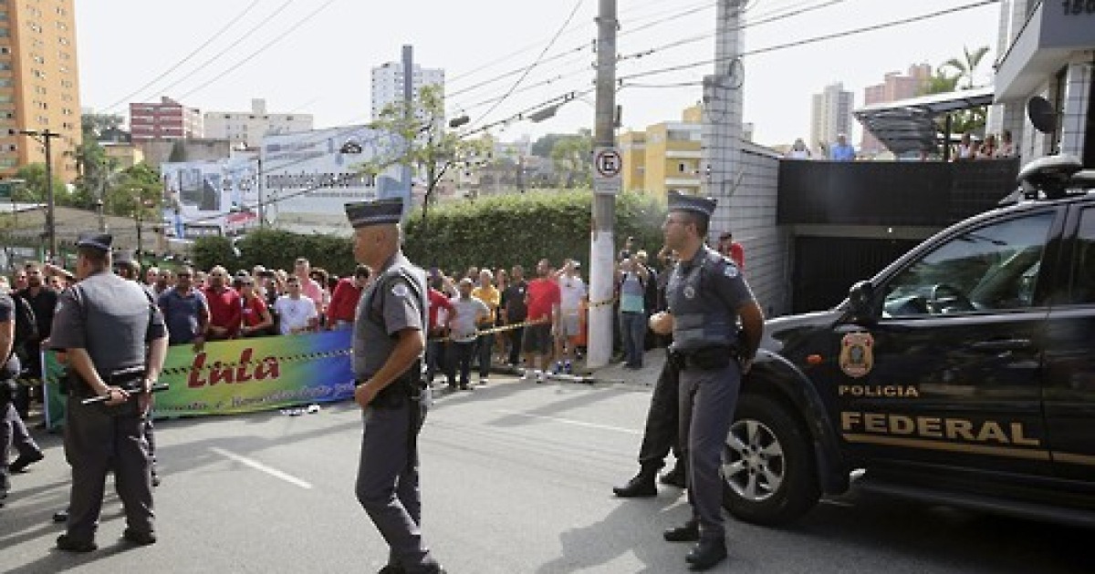 BRAZIL POLICE LULA PETROBRAS