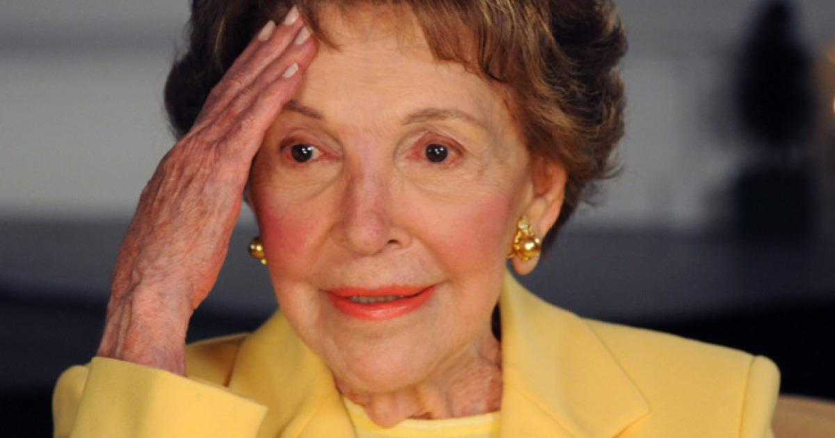 [Newsmaker] Nancy, most ardent guardian of Reagan legacy
