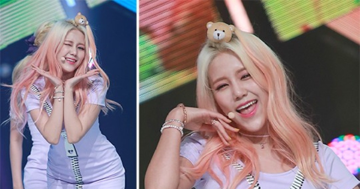 [TEN PHOTO] AOA크림 혜정, 몸매도 애교도 완벽해 (쇼챔피언)