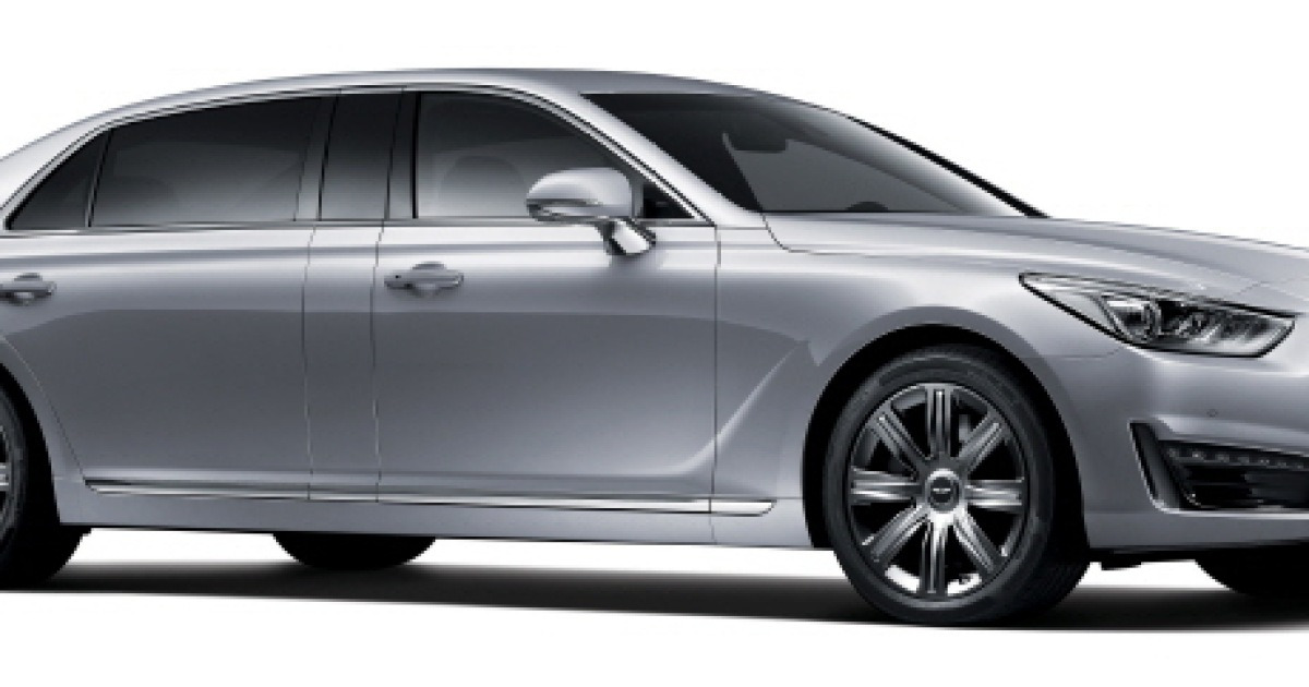 제네시스 'EQ900 리무진'출시