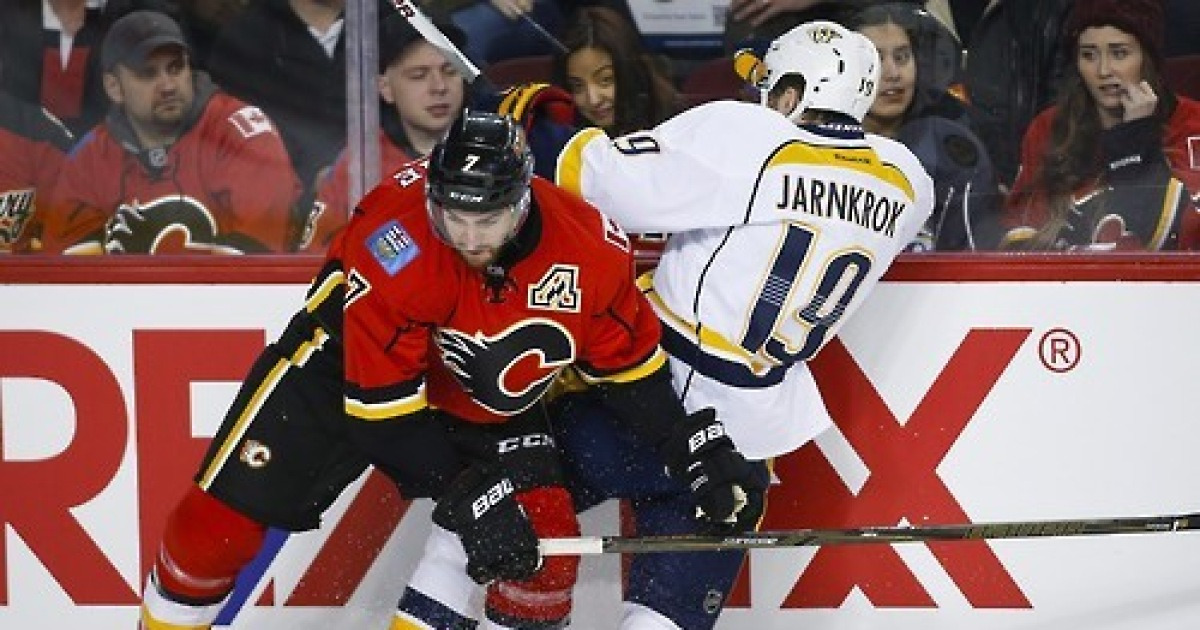 Predators Flames Hockey