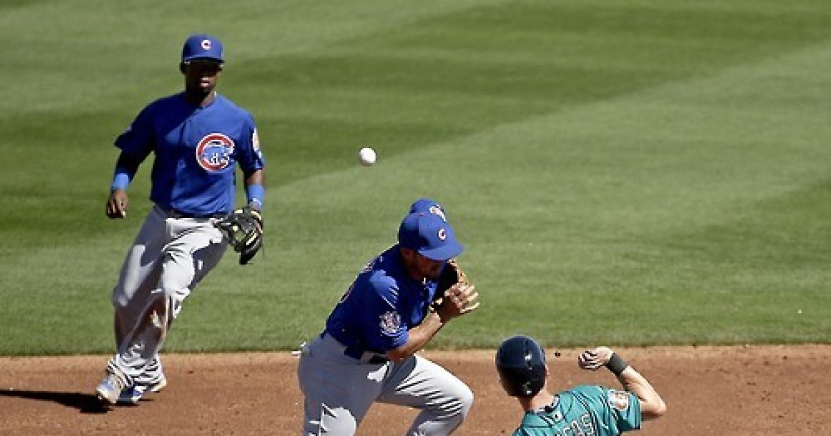 Cubs Mariners Spring Baseball